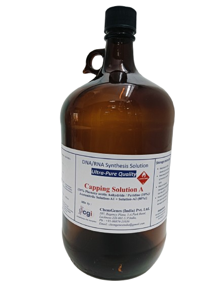 Capping Solution A {(10% Phenoxy acetic Anhydride /Pyridine (10%)/ Acetonitrile Solution-A1 ...